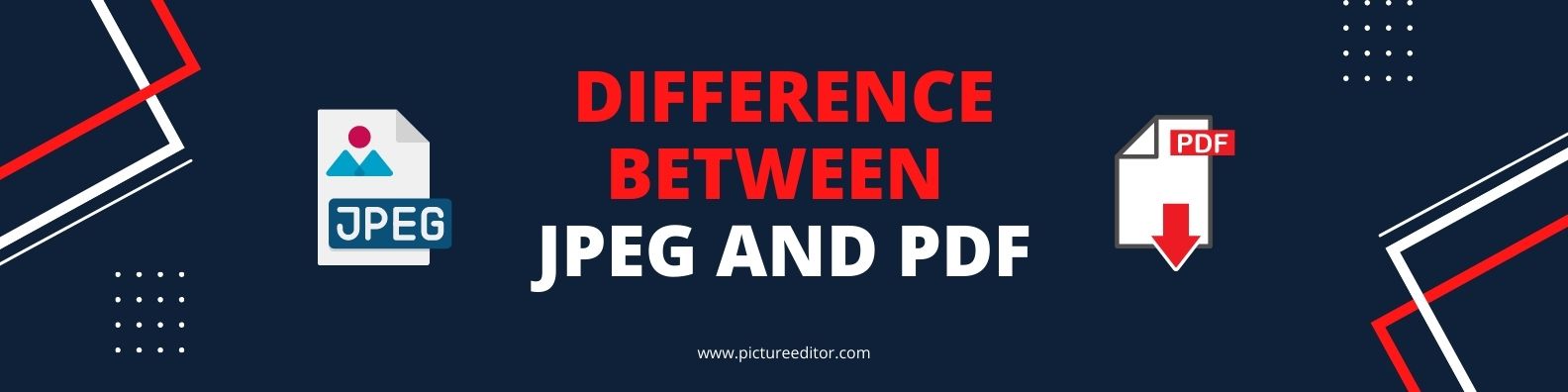 Difference Between JPEG And PDF Pictureeditor
