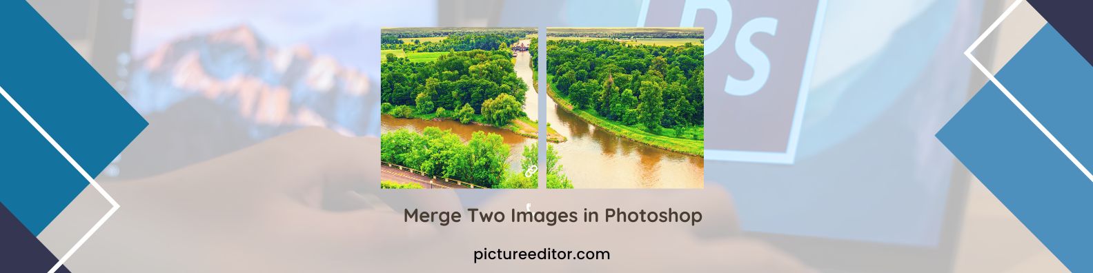 Merge Two Images In Photoshop Pictureeditor