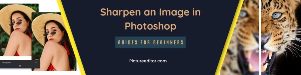 Sharpen an Image in Photoshop - pictureeditor.com